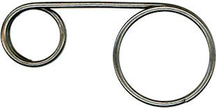 Tag Clips for Attaching Tags to Industrial Products